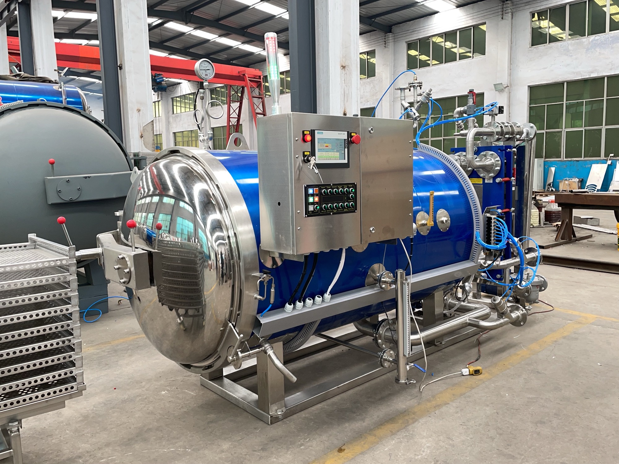 retort process, over pressure retort