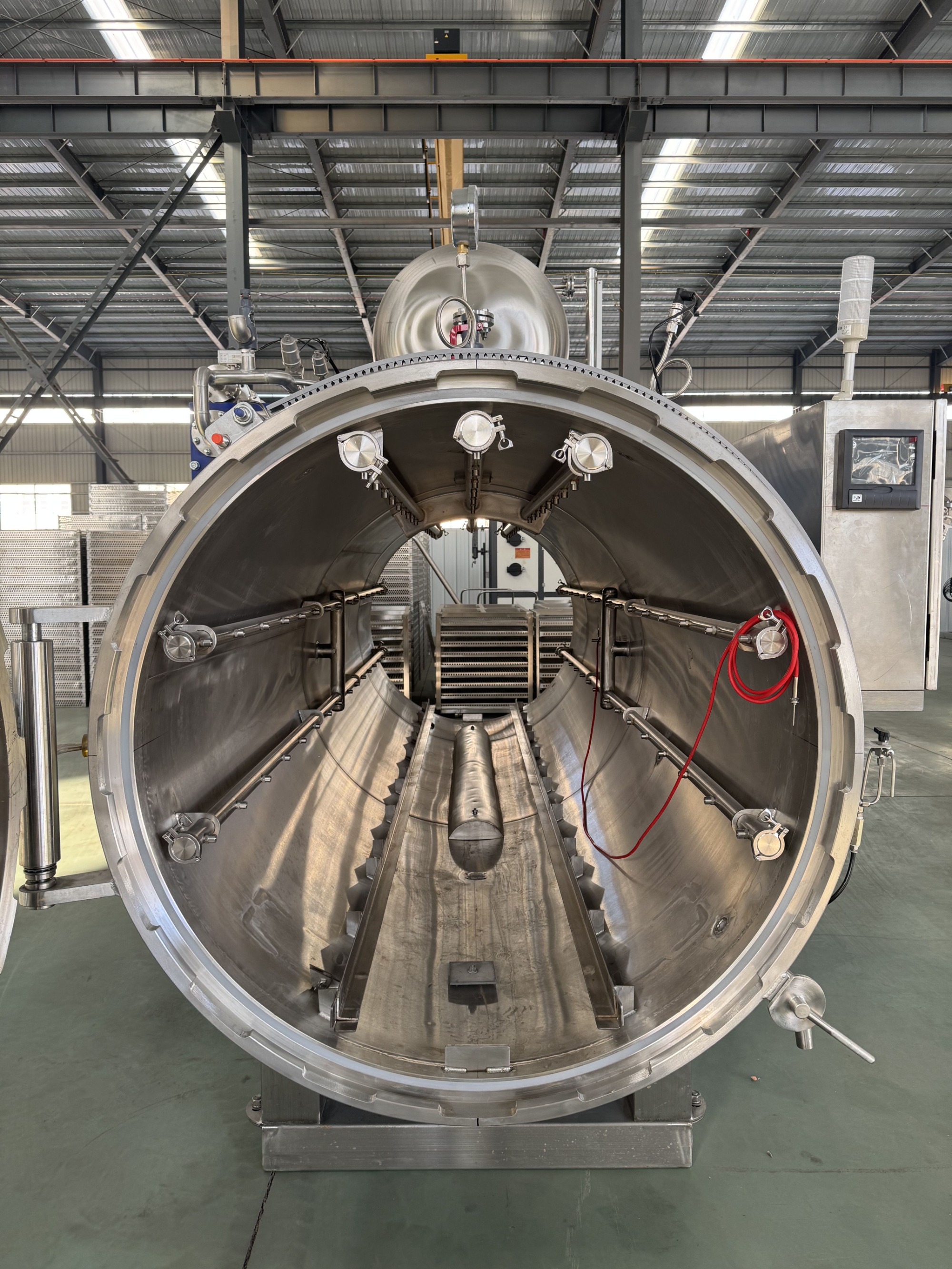 retort sterilizer ,autoclave ,double door ASME standard pressure